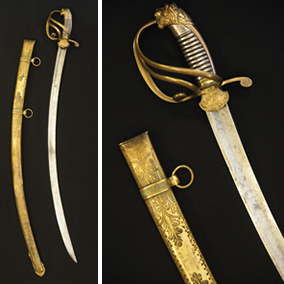 Light Calvary Sword Presented to Albert Pike by Benjamin B. French ...